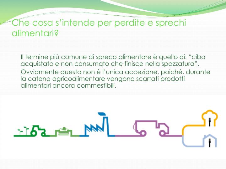 PPT - LO SPRECO ALIMENTARE PowerPoint Presentation - ID:3745149
