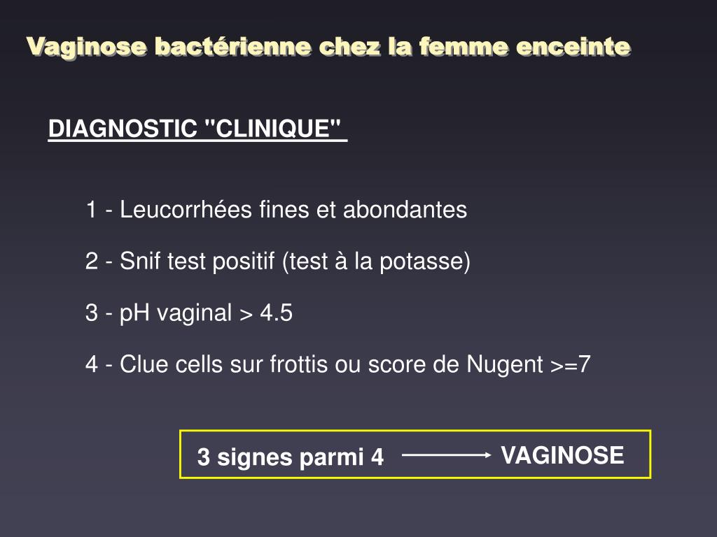 Ppt Vaginose Bactérienne Et Conséquences Obstétricales Powerpoint