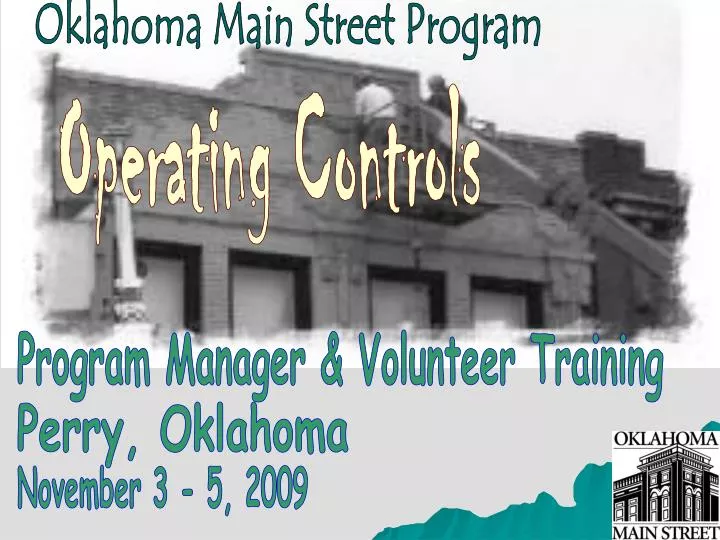 PPT - Oklahoma Main Street Program PowerPoint Presentation, free ...