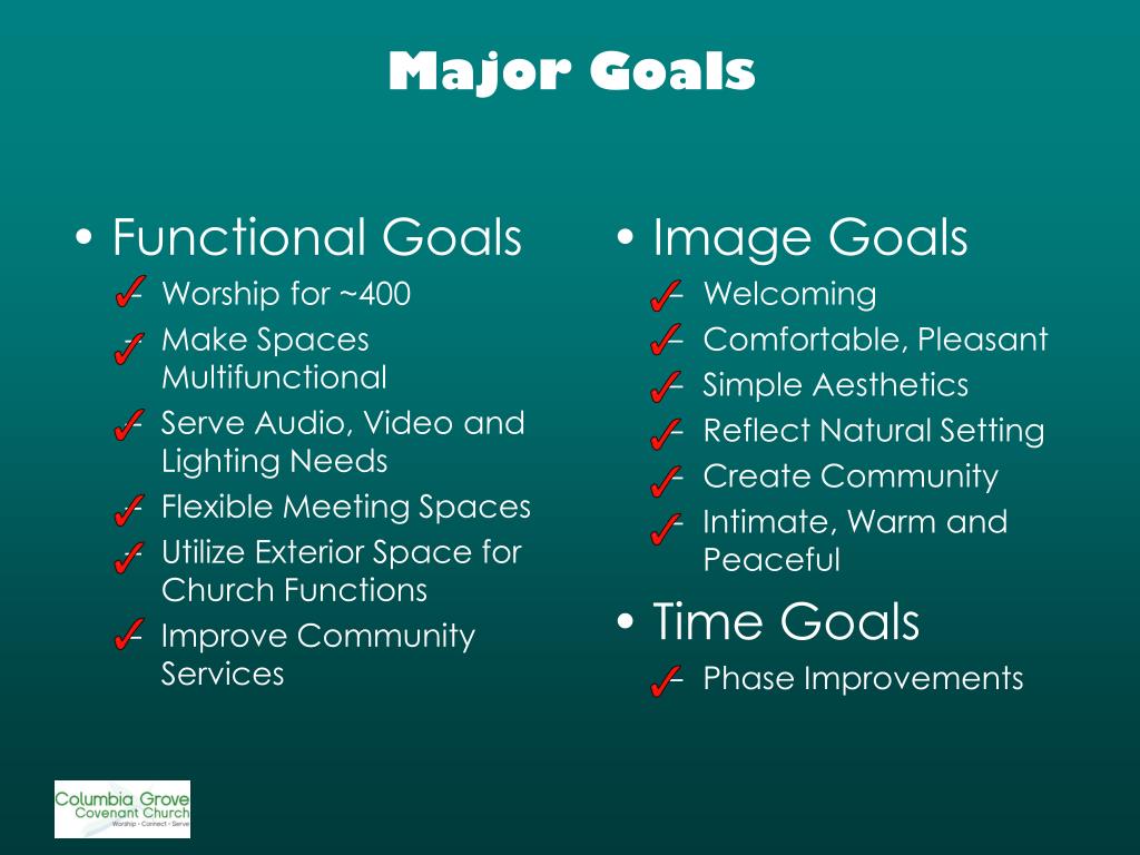 PPT - Columbia Grove Covenant Church Master Plan Presentation ...