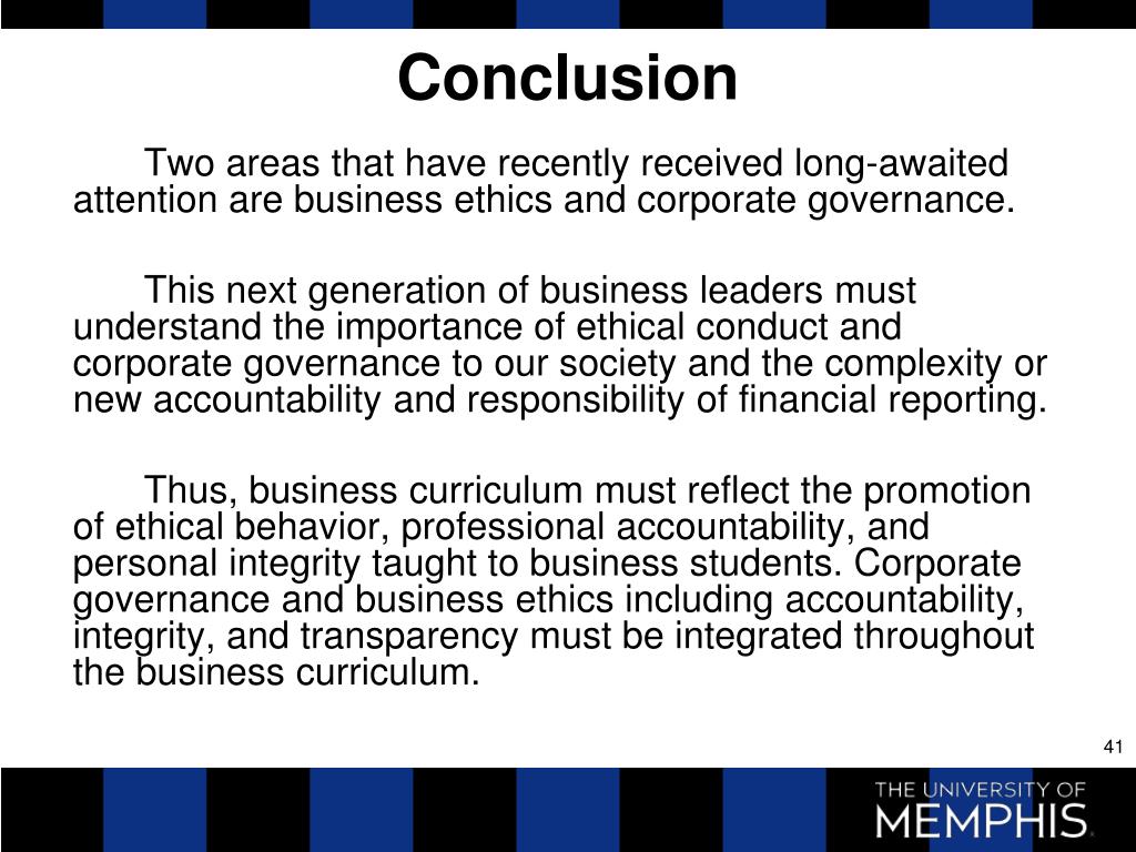 PPT - Corporate Governance and Business Ethics Education PowerPoint ...