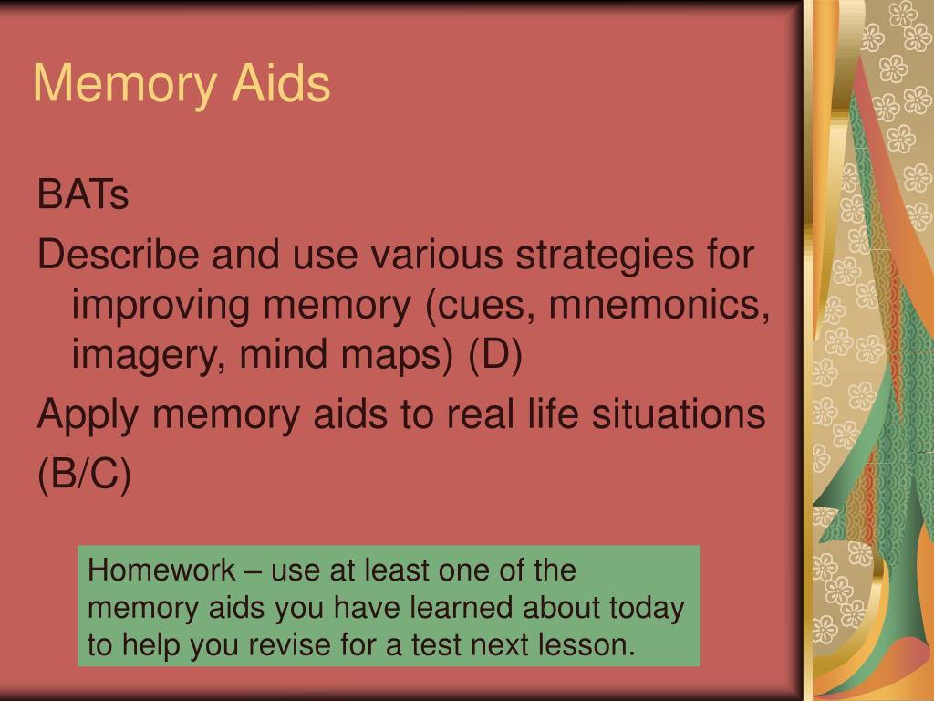 Ppt Improving Memory Powerpoint Presentation Free Download Id 3748546