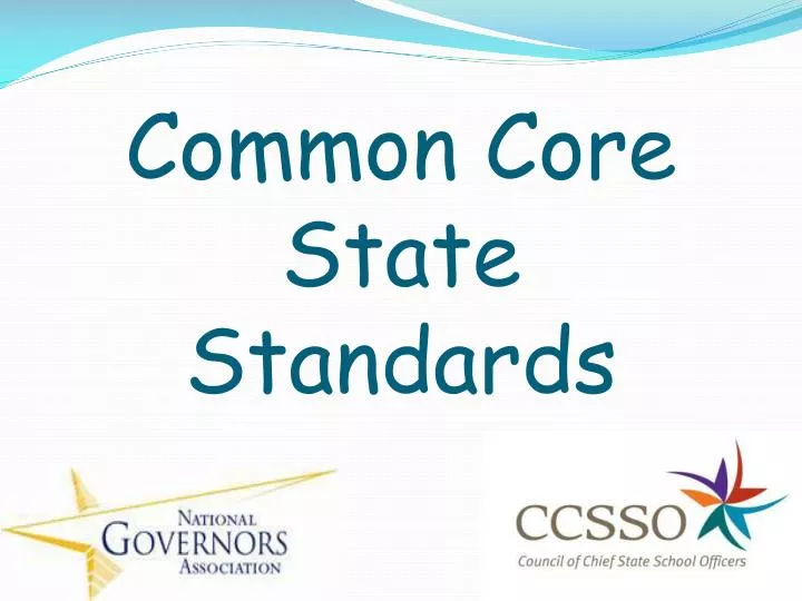 PPT - Common Core State Standards PowerPoint Presentation, free ...