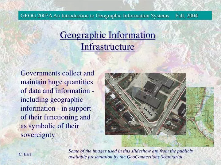 PPT - Geographic Information Infrastructure PowerPoint Presentation ...