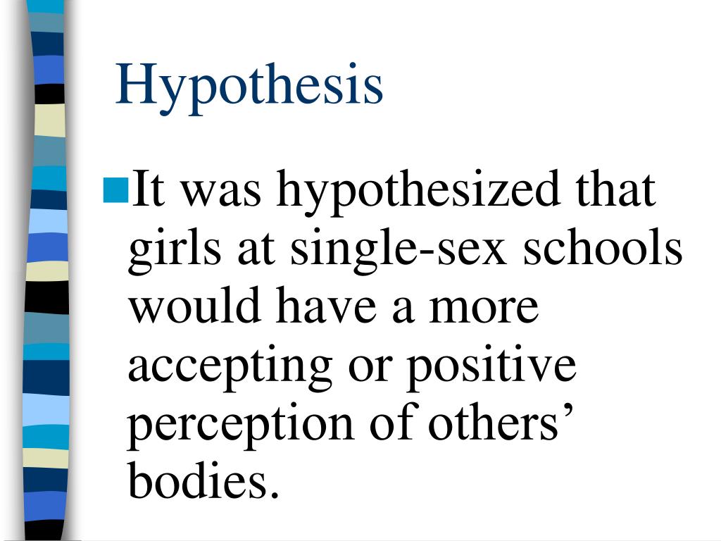 PPT - Female Body Image Perception: A Study of Teenage Girls Attending ...