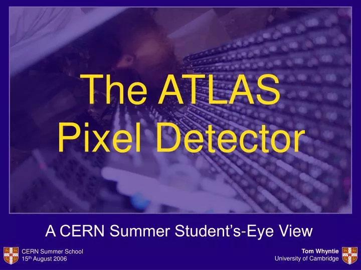 PPT - The ATLAS Pixel Detector PowerPoint Presentation, free download ...