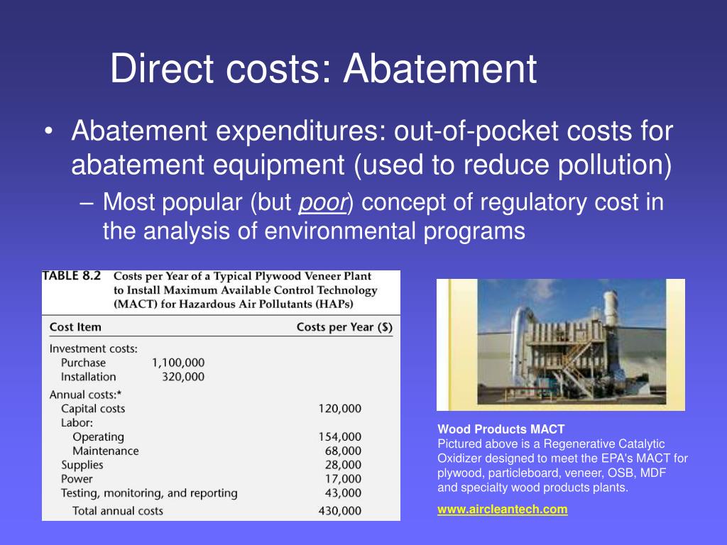 PPT - The Benefits and Costs of Environmental Protection: Measuring ...