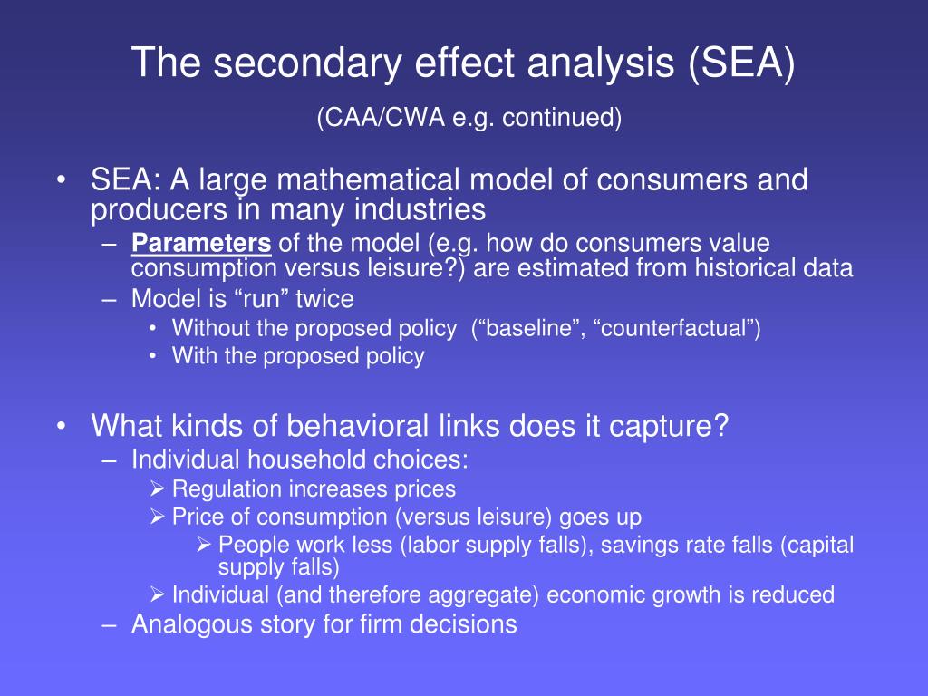 PPT - The Benefits and Costs of Environmental Protection: Measuring ...