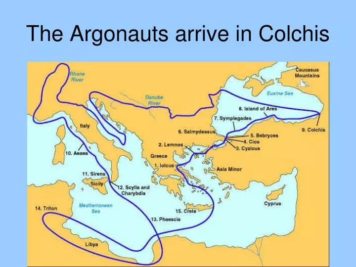 PPT - The Argonauts arrive in Colchis PowerPoint Presentation, free ...