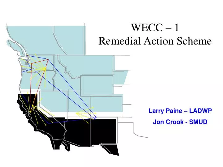 PPT - WECC – 1 Remedial Action Scheme PowerPoint Presentation, free ...