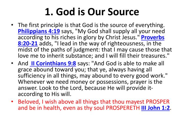PPT - Ten Biblical Financial Principles PowerPoint Presentation - ID ...
