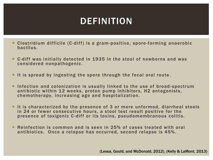 PPT - Clostridium difficile infection PowerPoint Presentation - ID:3753791