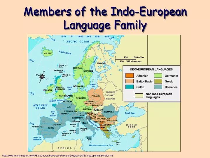 PPT - Members of the Indo-European Language Family PowerPoint ...