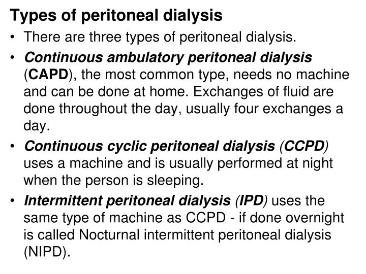 PPT - Peritoneal dialysis PowerPoint Presentation - ID:3755224
