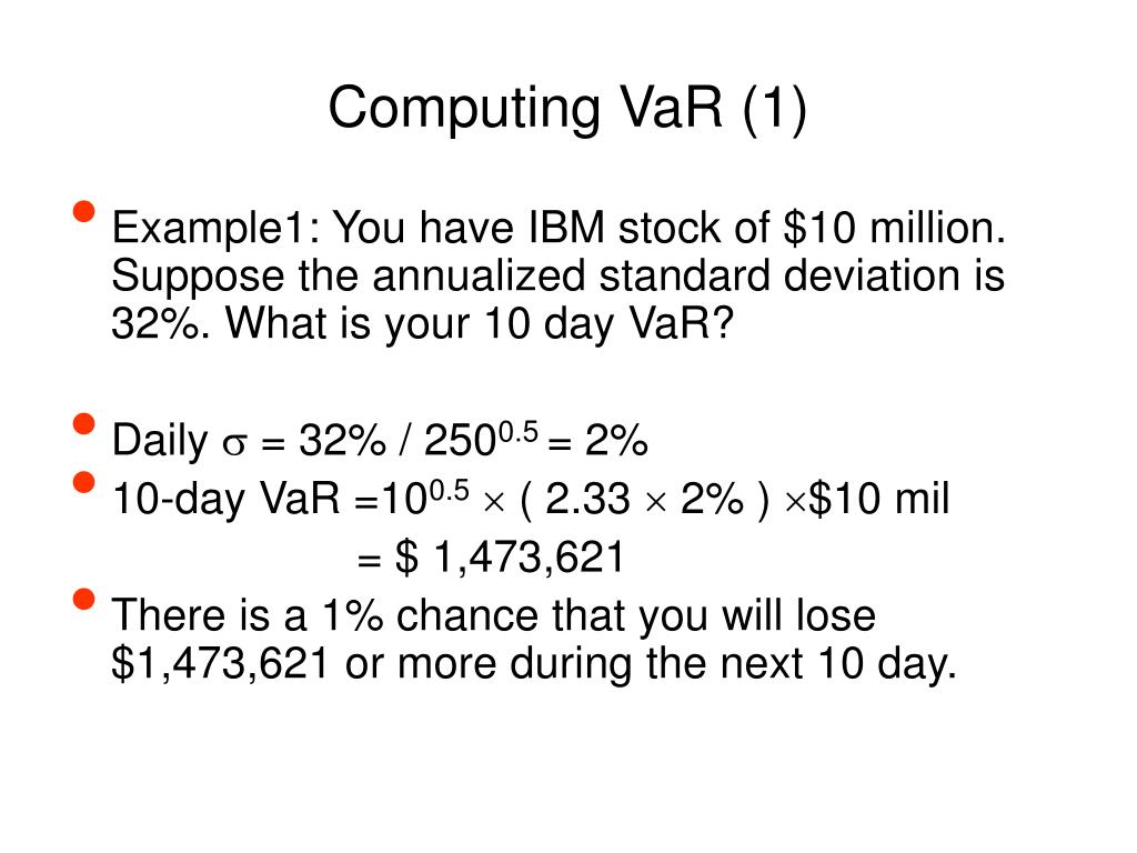 PPT - Value at Risk of Commercial Bank The Banking industry of Taiwan ...