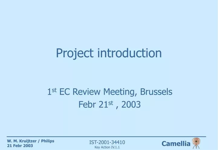 PPT - Project introduction PowerPoint Presentation, free download - ID ...