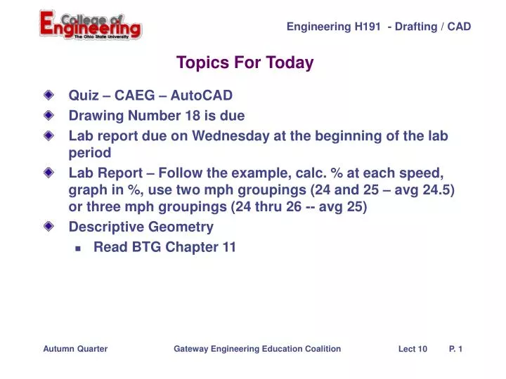 PPT - Topics For Today PowerPoint Presentation, free download - ID:3759173