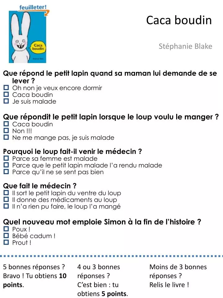 PPT - Caca boudin PowerPoint Presentation, free download - ID:3760769