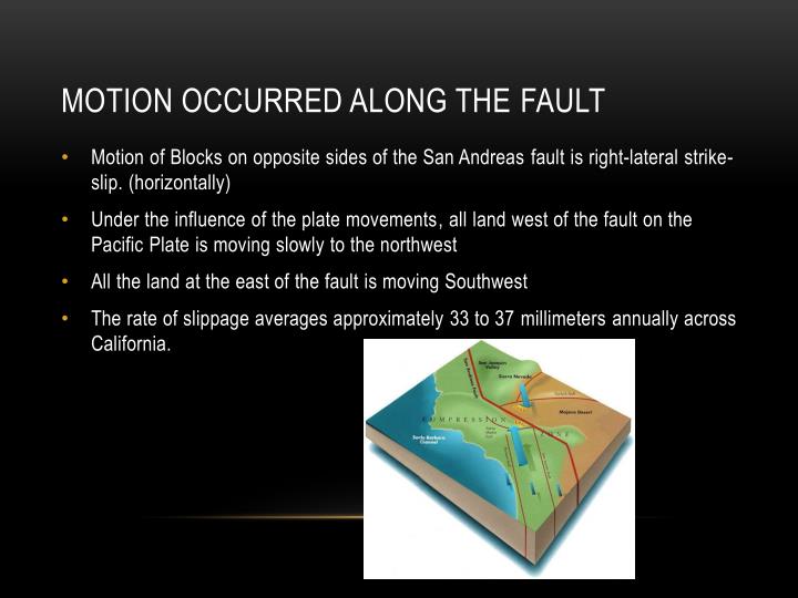 PPT - San Andreas Fault PowerPoint Presentation - ID:3761461