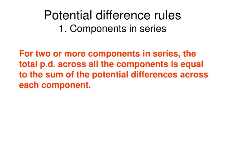 PPT - 5: Electric Current PowerPoint Presentation - ID:3762307