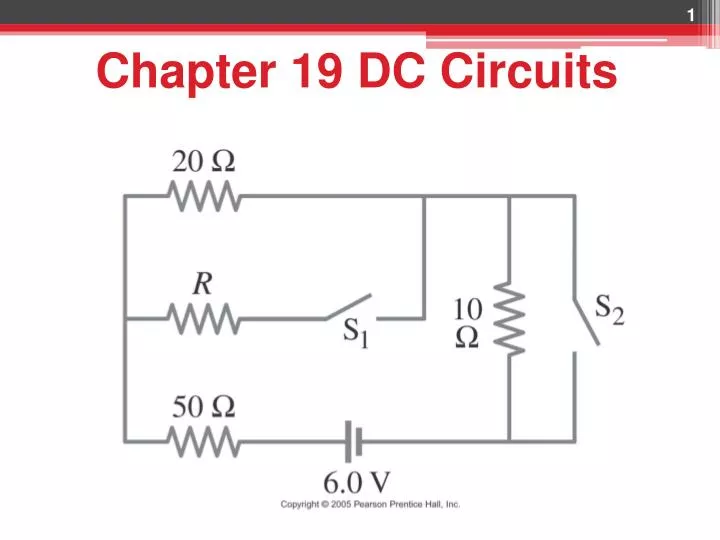 PPT - Chapter 19 DC Circuits PowerPoint Presentation, free download ...