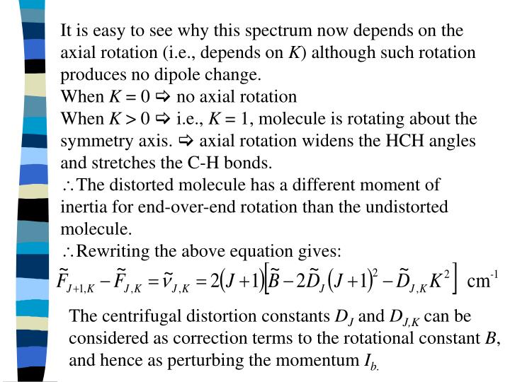 PPT - Rotational Spectroscopy PowerPoint Presentation - ID:3762624