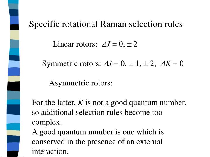 PPT - Rotational Spectroscopy PowerPoint Presentation - ID:3762624