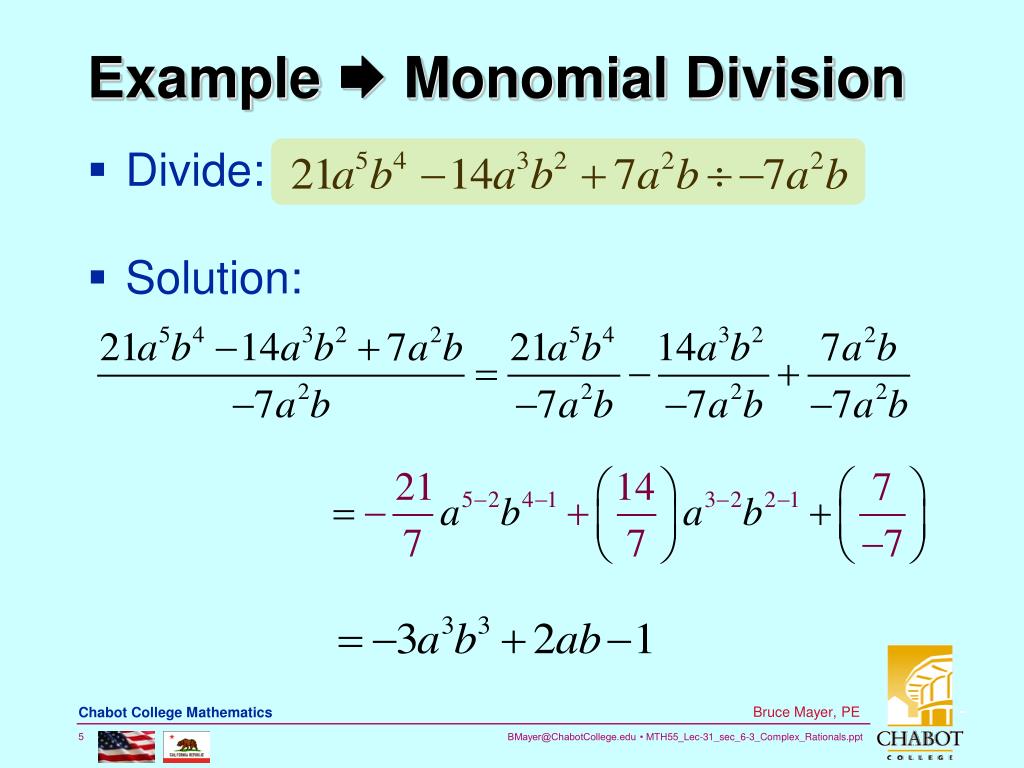PPT - Polynomial Division Techniques for Math Students PowerPoint ...