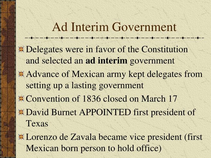 PPT - Convention of 1836 Declaration of Independence Texas Constitution ...