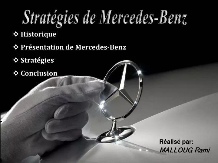 PPT - Stratégies de Mercedes-Benz PowerPoint Presentation, free ...