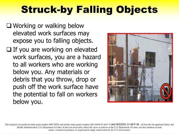PPT - Big Four Construction Hazards: Struck-by Hazards PowerPoint ...