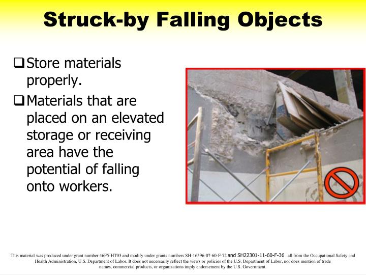 PPT - Big Four Construction Hazards: Struck-by Hazards PowerPoint ...