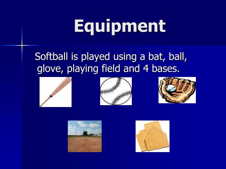 PPT - SOFTBALL PowerPoint Presentation - ID:3767065