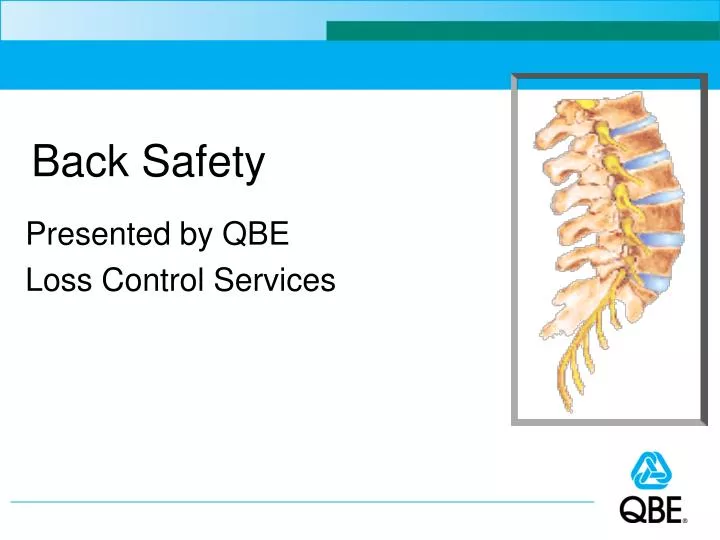 PPT - Back Safety PowerPoint Presentation, free download - ID:3767069
