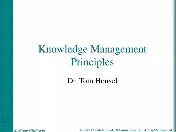 PPT - Knowledge Management Principles PowerPoint Presentation, free ...
