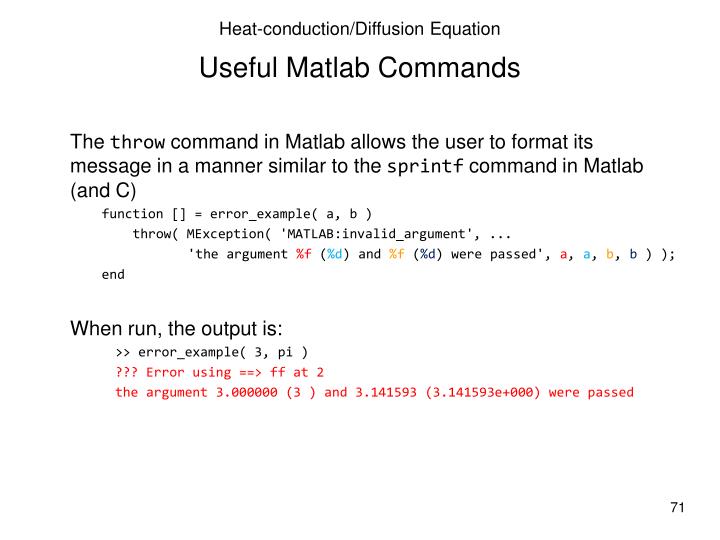 PPT - Heat-conduction/Diffusion Equation PowerPoint Presentation - ID ...