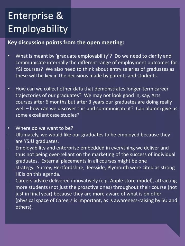 PPT - Key discussion points from the open meeting: PowerPoint ...