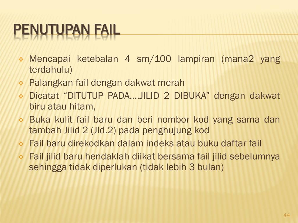 PPT - PEWUJUDAN DAN PENAWANAN REKOD PowerPoint Presentation, free ...