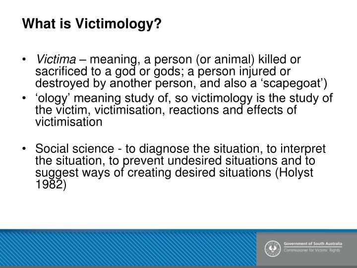 PPT - Scope of Victimology PowerPoint Presentation - ID:3772146