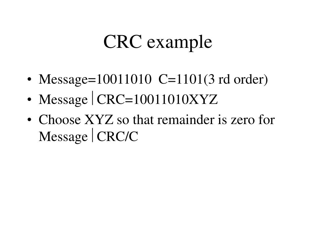 Ppt Lecture 6 Framing And Error Detection Data Link Layer Functions Powerpoint Presentation