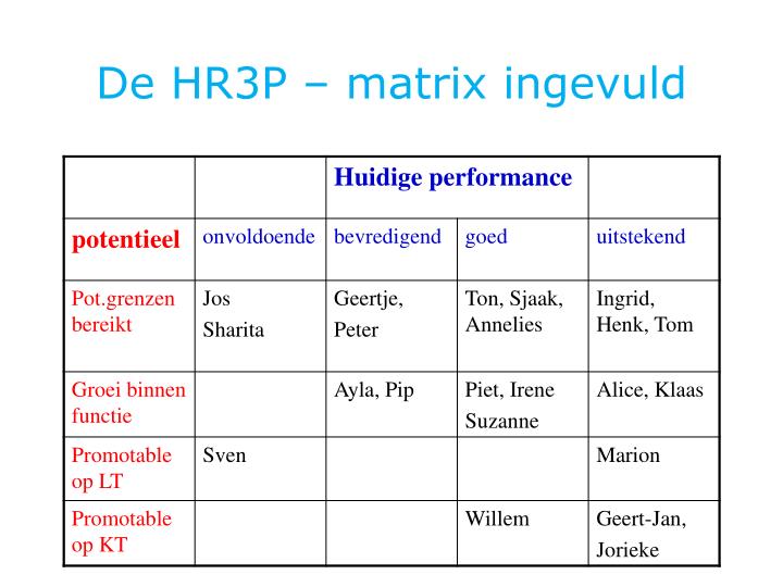 PPT - Strategische personeelsplanning PowerPoint Presentation - ID:3772645