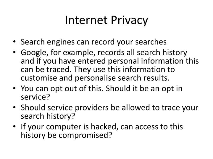 PPT - Regulation of Personal Information PowerPoint Presentation - ID ...