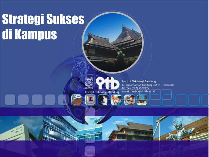 PPT - Strategi Sukses di Kampus PowerPoint Presentation, free download ...