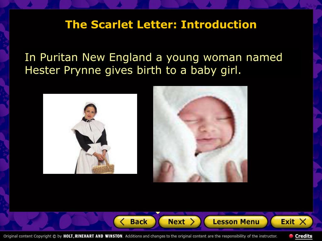 PPT - The Scarlet Letter Nathaniel Hawthorne PowerPoint Presentation ...