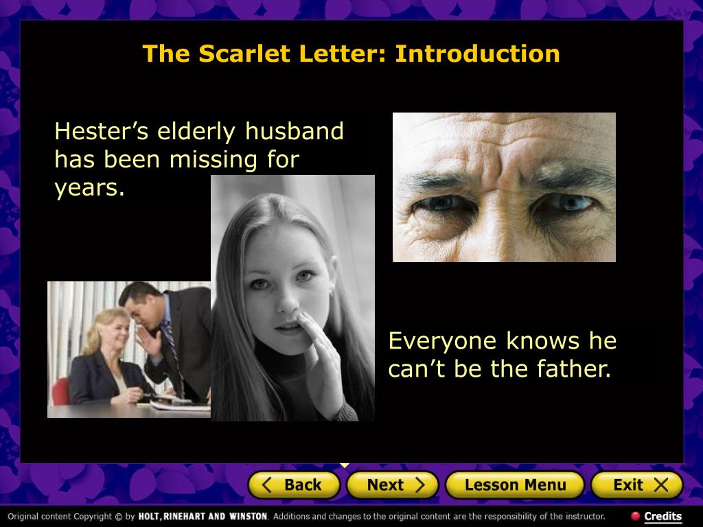 PPT - The Scarlet Letter Nathaniel Hawthorne PowerPoint Presentation ...