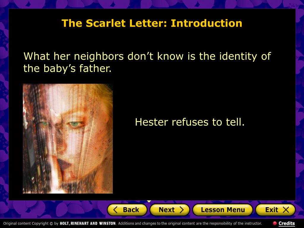 PPT - The Scarlet Letter Nathaniel Hawthorne PowerPoint Presentation ...