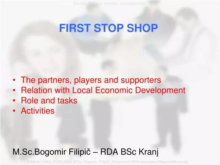 PPT - FIRST STOP SHOP PowerPoint Presentation, free download - ID:3775605