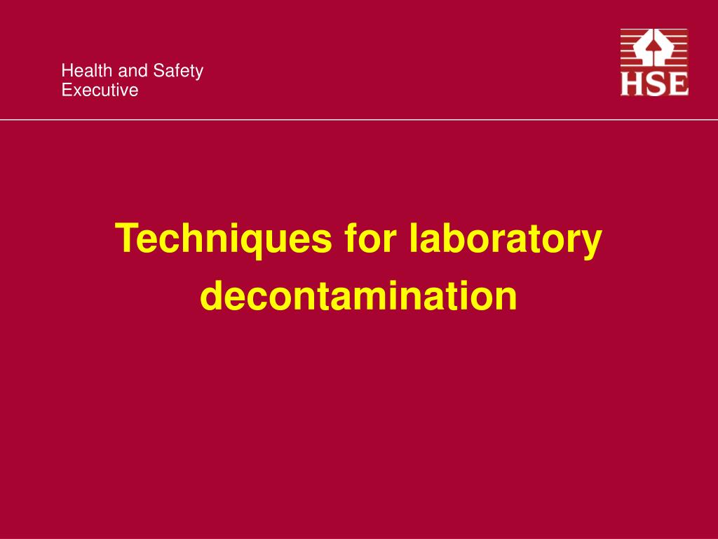 PPT - HSE & Dutyholders working together to manage biological safety ...