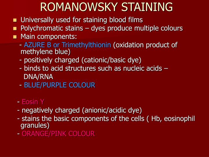 PPT - Preparation of Blood films (Making, Fixing & Staining technique ...