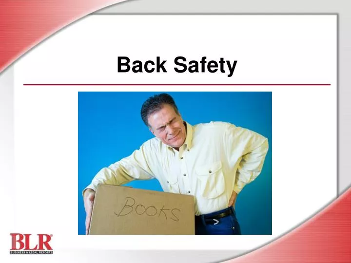 PPT - Back Safety PowerPoint Presentation, free download - ID:3776956
